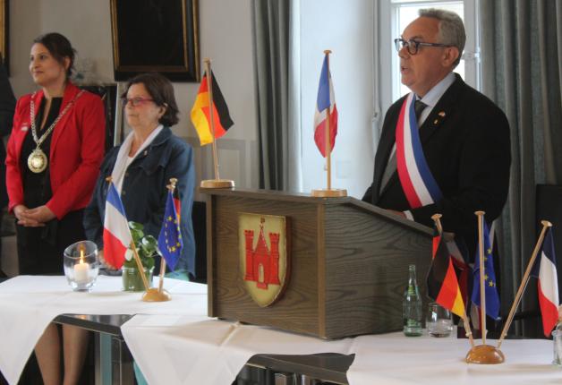 Delegation aus der Partnerstadt Alençon in Quakenbrück