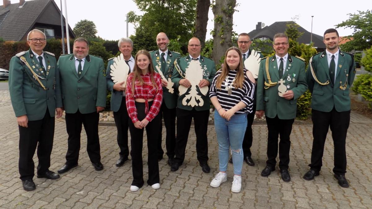Frank Büscher ist dritter Kaiser bei Schützenverein in Haselünne
