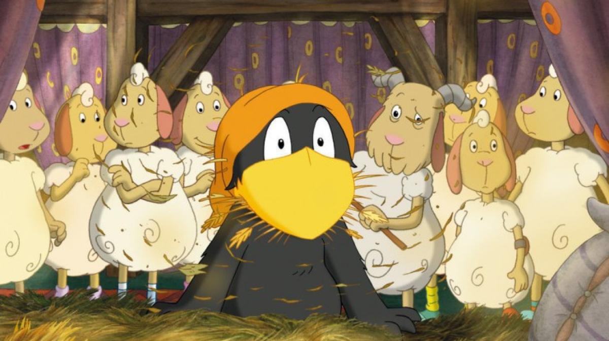 Frechheit siegt am Ende eben doch: „Der kleine Rabe