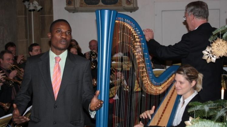 Harfe und Solostimme verzaubern