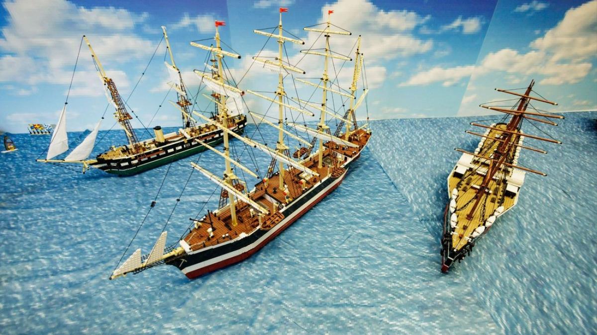 Auswanderer in der Ballinstadt: Geschichte per Lego erleben