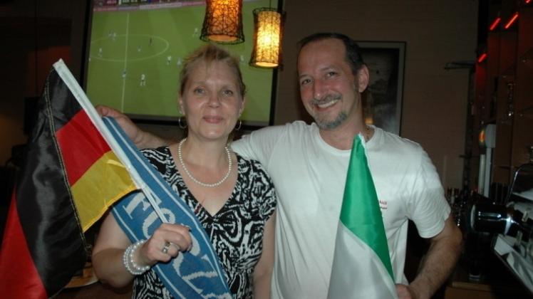 Mario Balotelli sorgte beim Public Viewing in Bramsche für ein