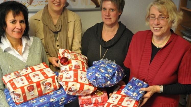 Päckchen packen für die Bramscher