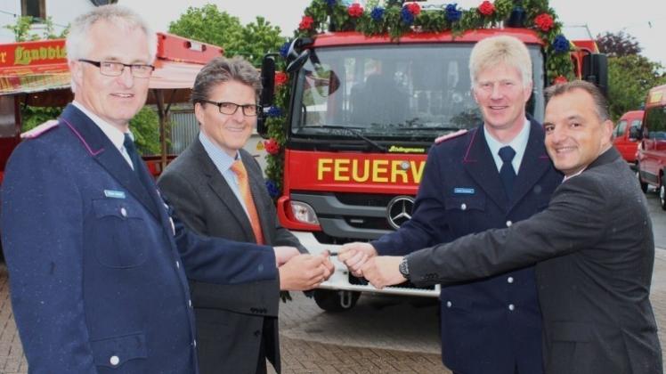 Ein neuer Löschwagen für Ortsfeuerwehr