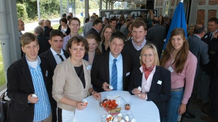 Voller Zuversicht in die Zukunft