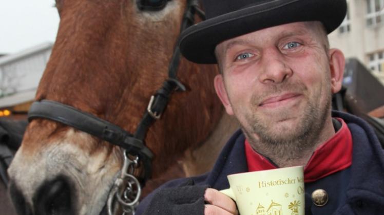 Auf einen Glühwein: Harald Rubow, seine Kutsche und die