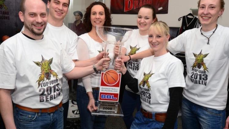 Die Dragons und das Top-Four: Viermal dabei, jeden Platz einmal