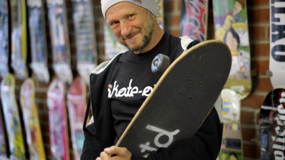 Was den Skateboard-Pionier Titus Dittmann fasziniert und