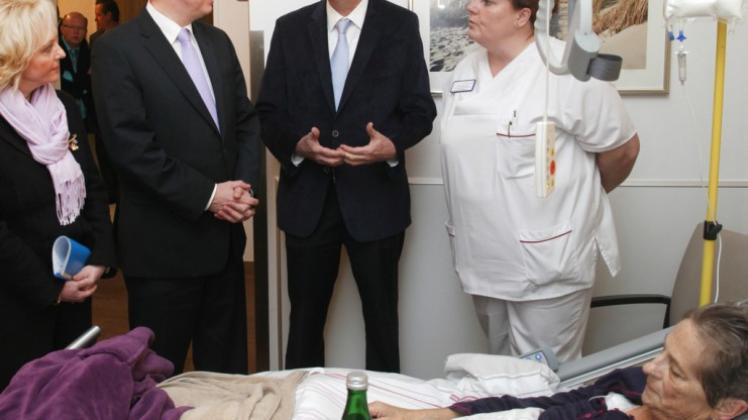 McAllister auf Palliativ-Stippvisite in