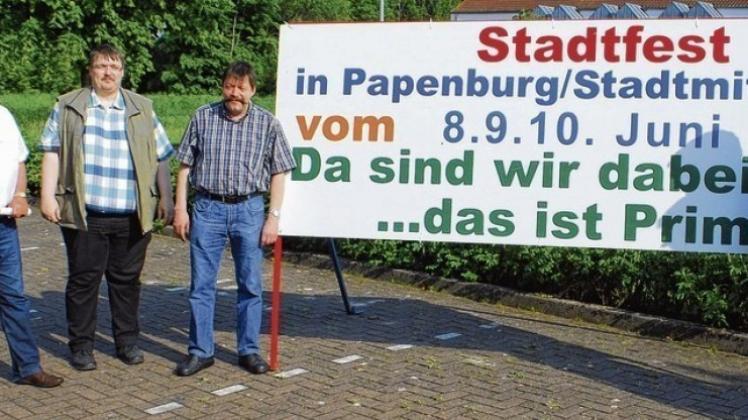 Stadtfest in Papenburg mit prominenter