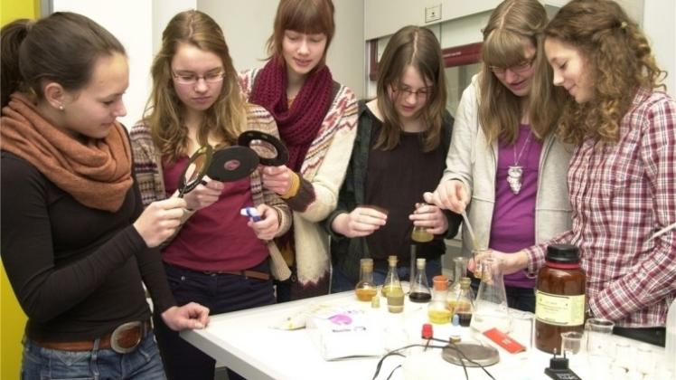 Schüler des Meppener Windthorstgymnasiums mit drei Projekten