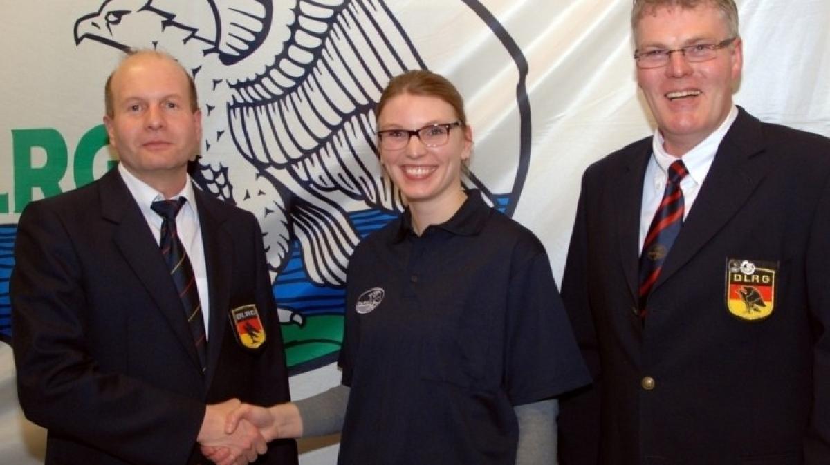 Alexandra Faust neue DLRG-Vorsitzende in