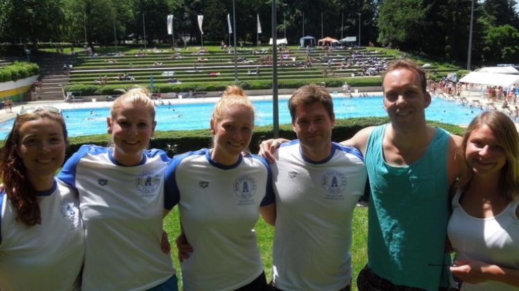 TSG-Schwimmer dekoriert