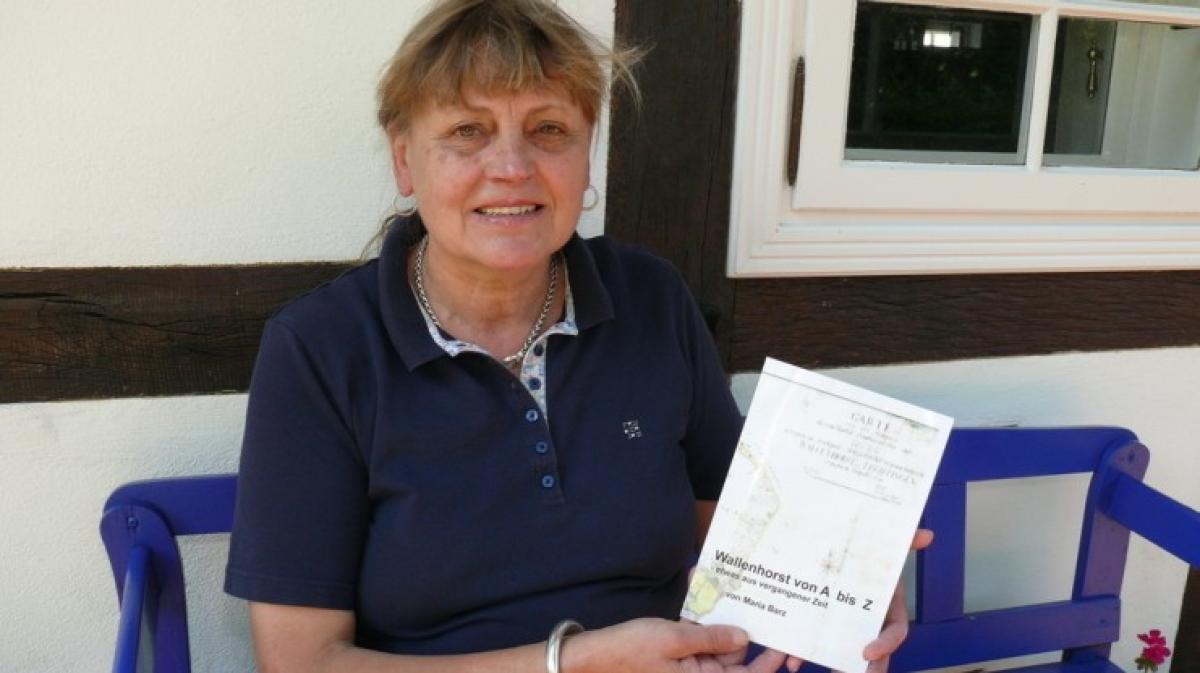 Maria Barz stellt heimatkundliche Stichwortsammlung