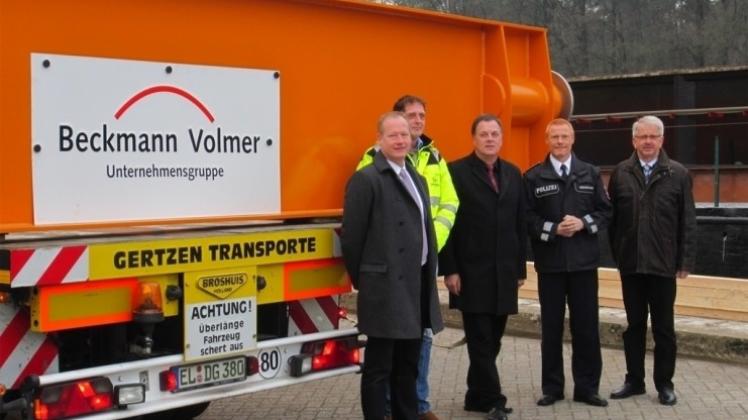 Salzbergener Unternehmen Beckmann Volmer schlägt Großbauteile