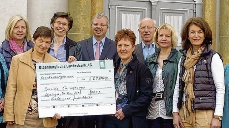 Rotarier unterstützen Schulverweigerer-Projekt in