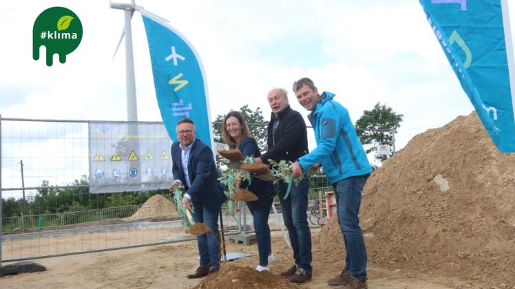 Kampf gegen den Klimawandel mit neuem Elektrolyseur in Bordelum.
