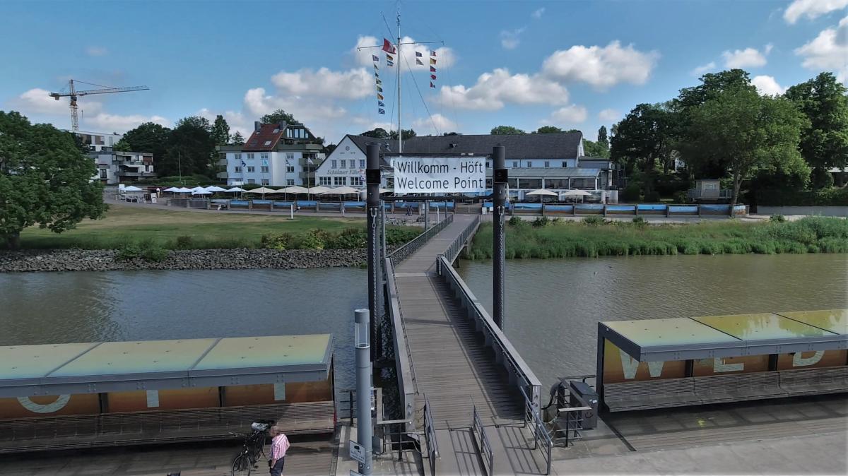 Willkomm Höft in Wedel: Seit 70 Jahren weltbekanntes Wahrzeichen | SHZ