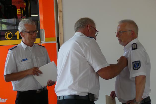 Glückstadts Wehrführer Ties Tießen geht und Sohn Sven übernimmt.