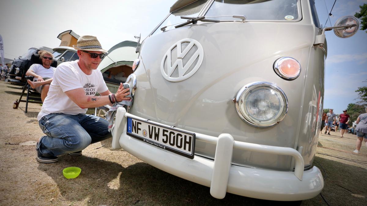 So schön ist das Bulli-Festival in Bildern