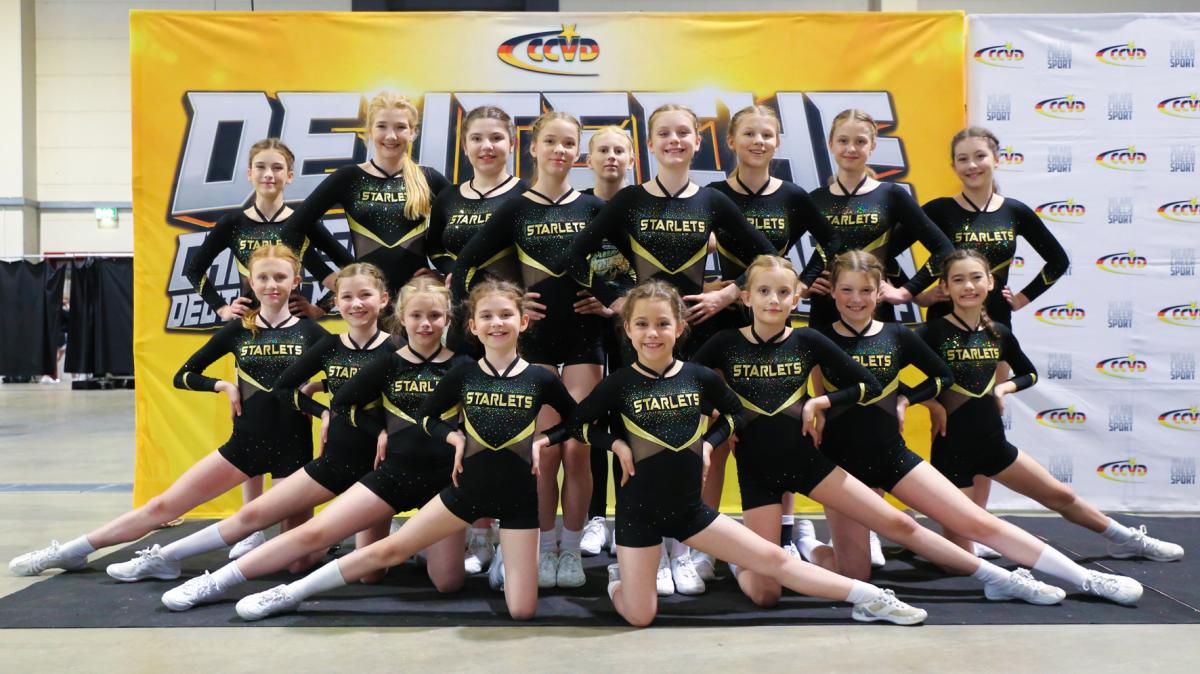 Cheerleading: WSC Starlets Deluxe erneut in den deutschen Top Ten | SHZ