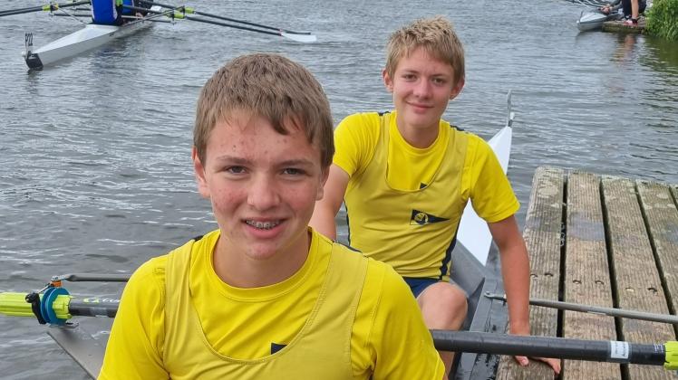 Rudern: Erik Elbrecht und Johann Kloß gewinnen Bronze
