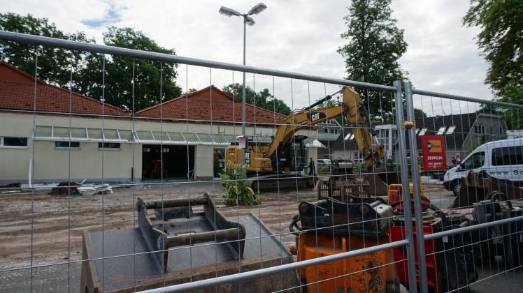 Neuer Netto: Abriss des Jibi-Markts in Hasbergen hat begonnen