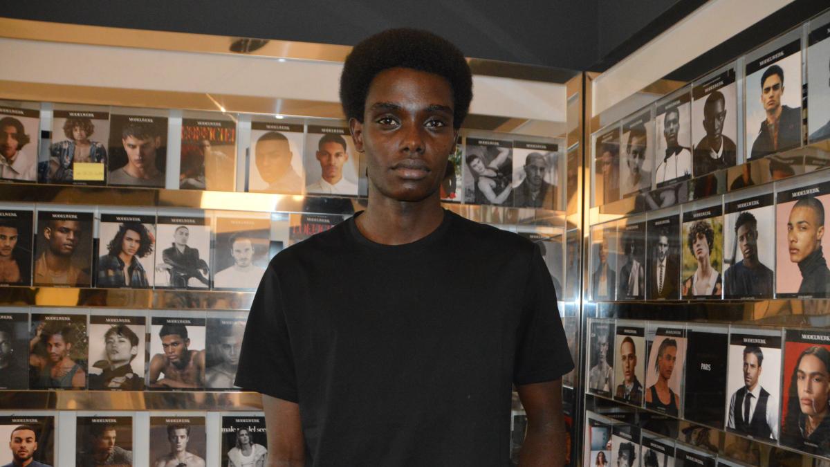 Karriere als Model: Ayman Salah aus Itzehoe bei Fashion Week