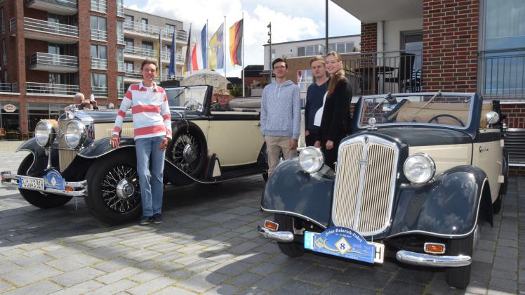 Traumautos am Start bei den 15. Eckernförde Classics