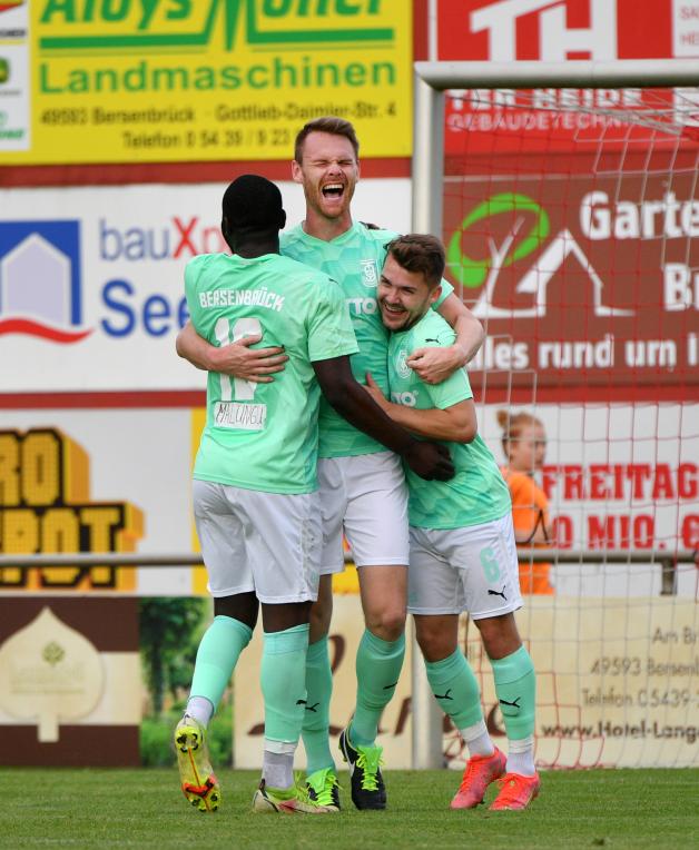 So lief das Abschiedsspiel von Marc Flottemesch in Bersenbrück
