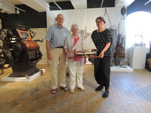 Elmshorn: Ewer „Gloria“ in Miniatur bereichert Industriemuseum