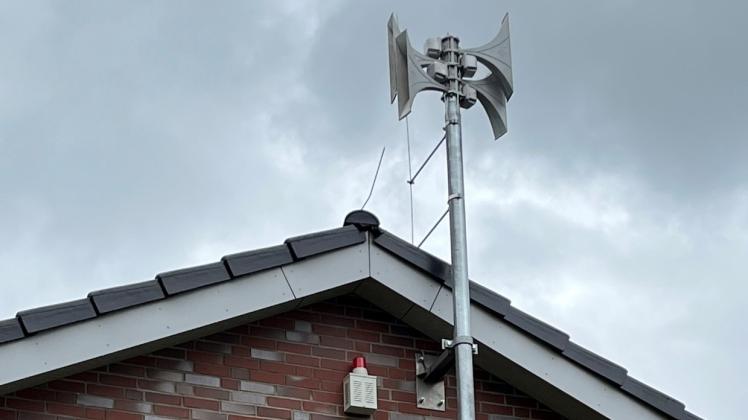 Neue Sirenen für SH: Erste Anlage in Seeth-Ekholt aufgestellt