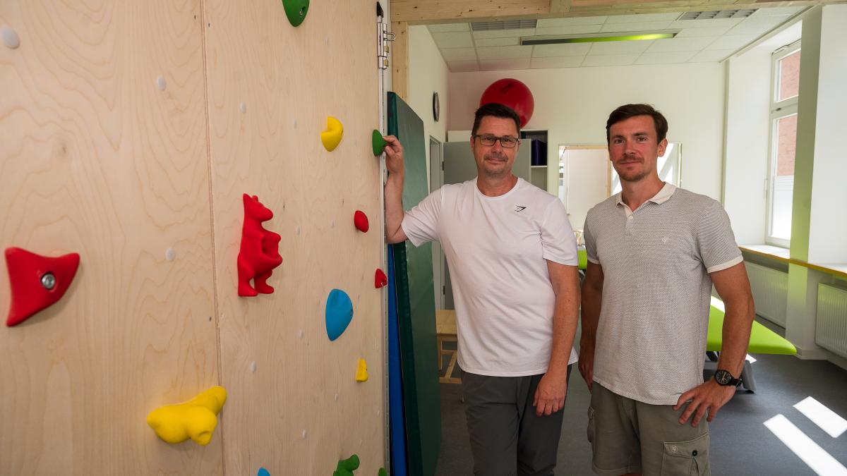 Marco Lau und Lennart Dora bieten Therapie am Sandberg in Itzehoe