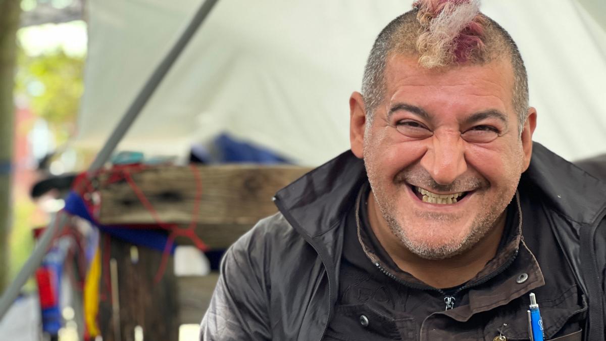 Ein Punk auf Sylt: Jörg Otto träumt vom Kunstatelier