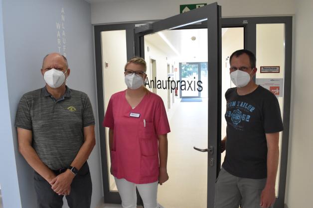 Anlaufpraxis am Klinikum Itzehoe: Provisorium funktioniert