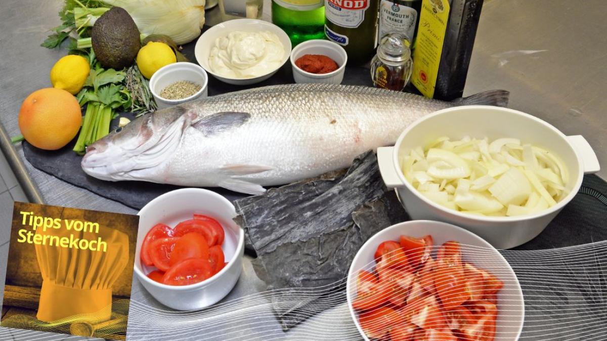 So wird der Wolfbarsch zum leckeren Sommerfisch