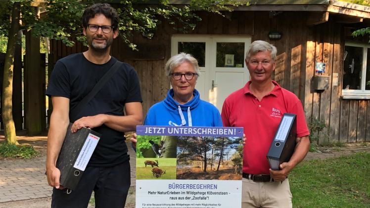 „NaturErleben Klövensteen“ übergibt mehr als 4000 Unterschriften