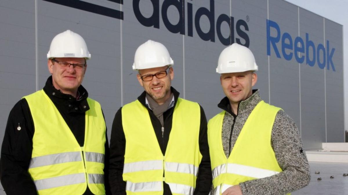 Im Adidas-Logistikzentrum in Rieste läuft bereits der Testbetrieb