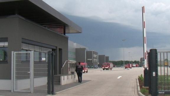 Brand im Adidas-Logistikzentrum in Rieste | NOZ