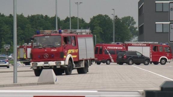 Brand im Adidas-Logistikzentrum in Rieste | NOZ
