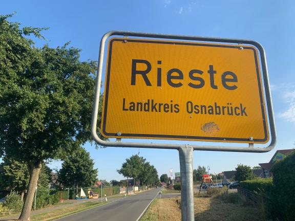 So schön schmückt sich Rieste für das große Ortsjubiläum „777“