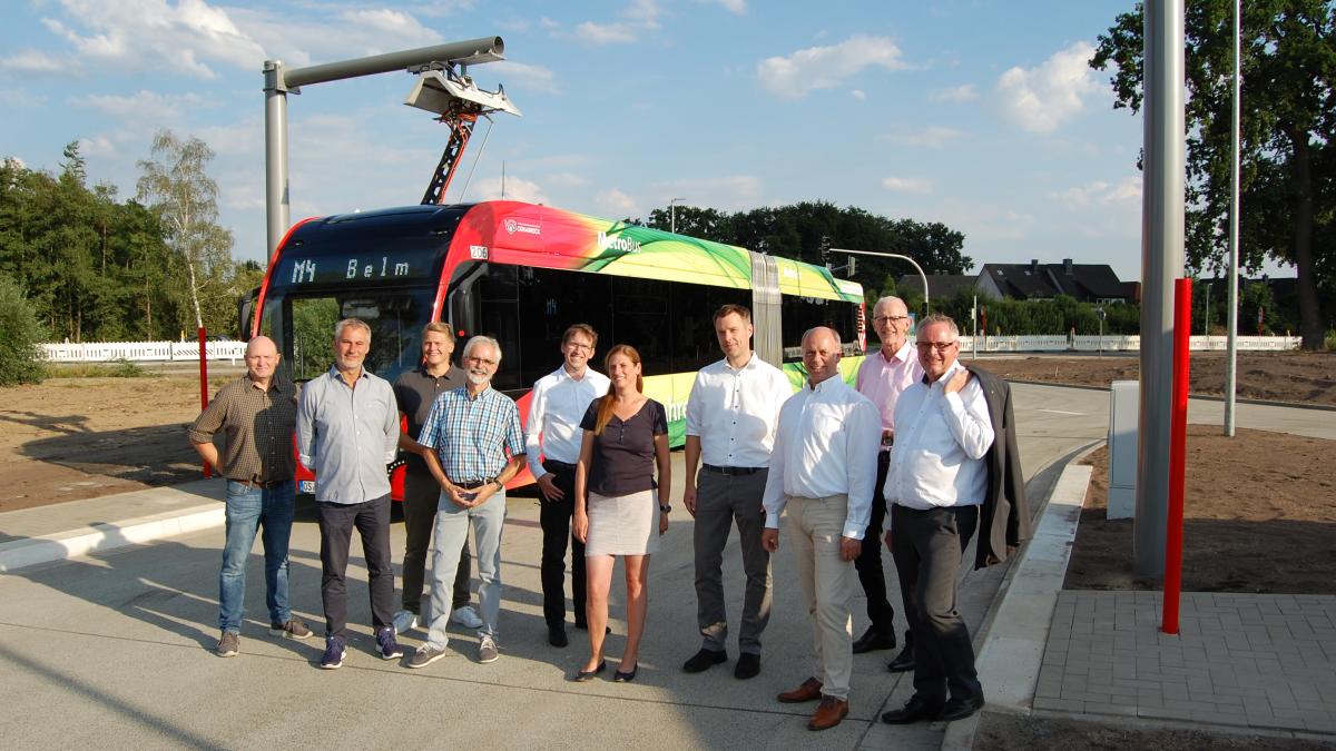 Belm eröffnet Buswende an der Bremer Straße