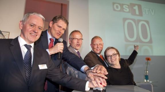 Premierenfeier im Medienhaus: os1.tv ist im Kabelfernsehen