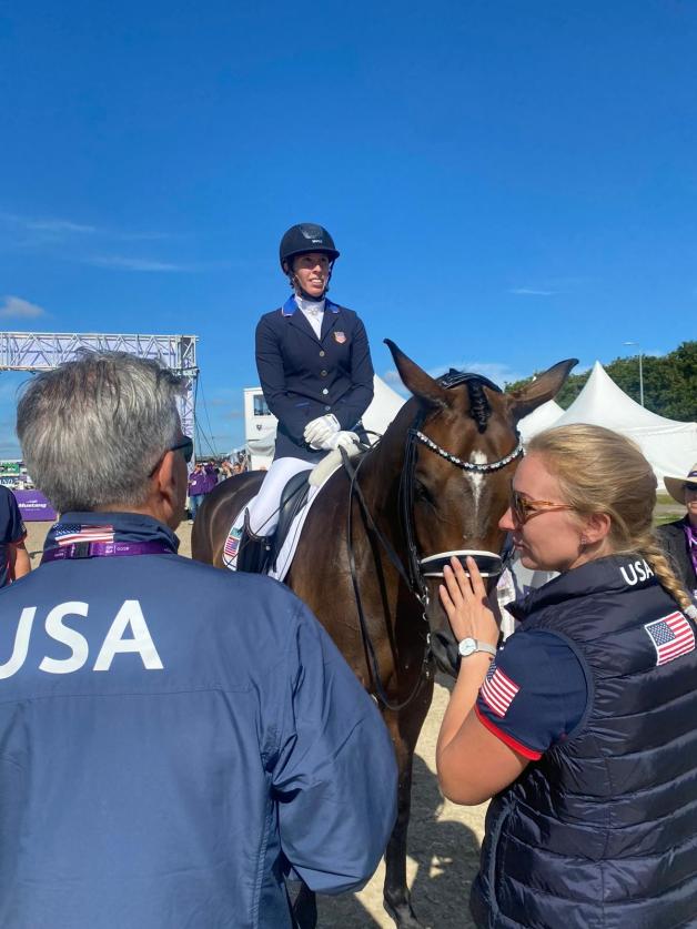 Training in Hagen: Dressurreiterin Shoemaker räumt bei der WM ab