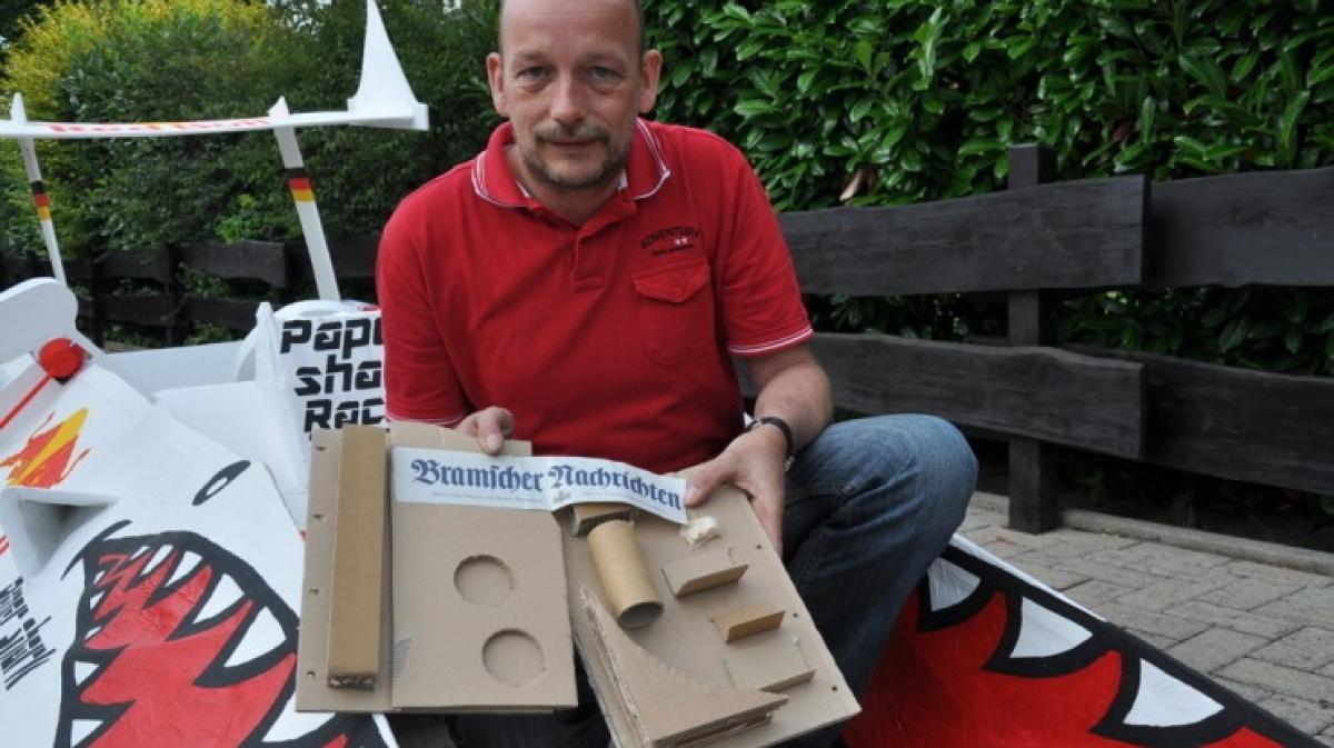 So entsteht ein Papierboot
