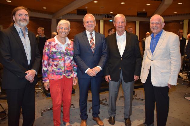 Jörg Sibbel ist neuer Ehrenringträger der Stadt Eckernförde