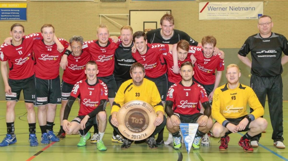 Handball-Meister TuS Haren erhält die Schale