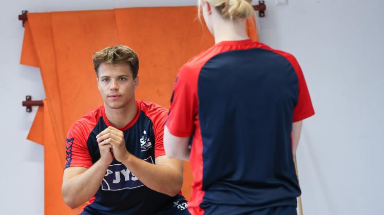 Das ist der Plan von Handballer Aaron Mensing bei der SG