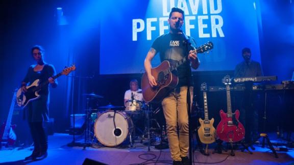 David Pfeffer und Band in der Divarena