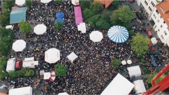 So prägt die Osnabrücker Maiwoche seit Jahrzehnten das Stadtbild